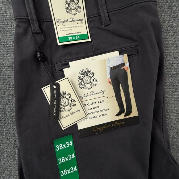 English Laundry | Pants | Nwt English Laundry Pants Men Chino Gray ...